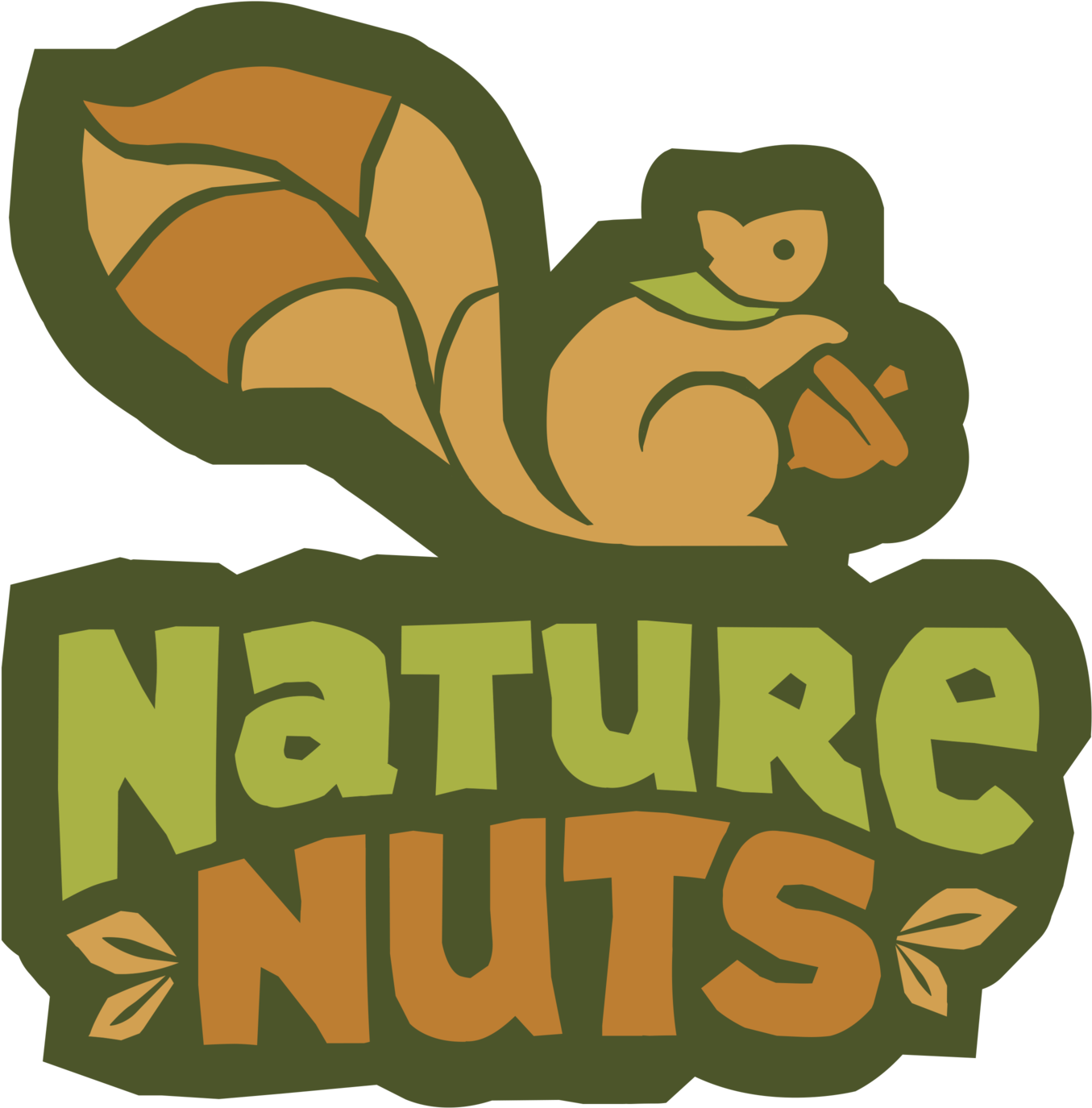 Forest School Nature Nuts - Nature Nuts Clipart - Full Size Clipart ...