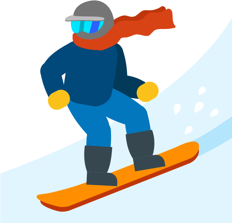 Download Ski Emoji Png Clipart Skiing Snowboarding Clip Art - Ski Emoji ...