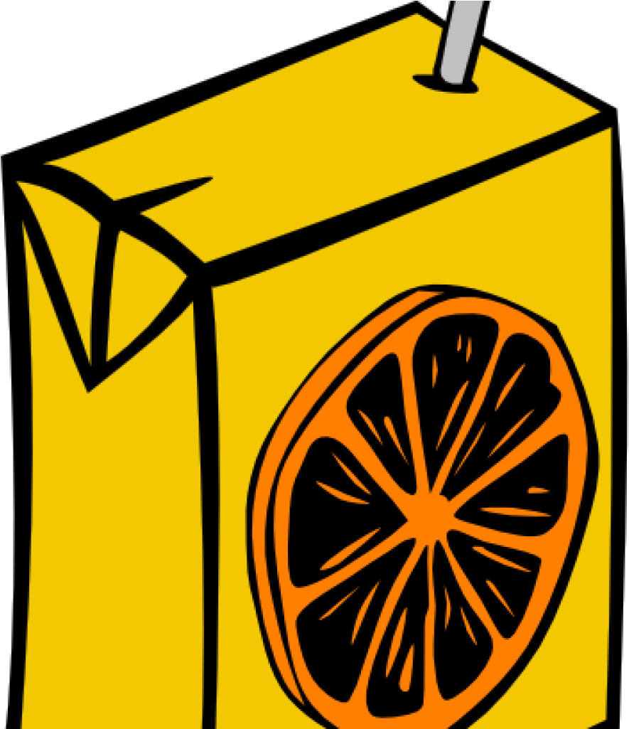 Juice Box Clip Art Orange Juice Box Clip Art Free Vector - Juice Box ...