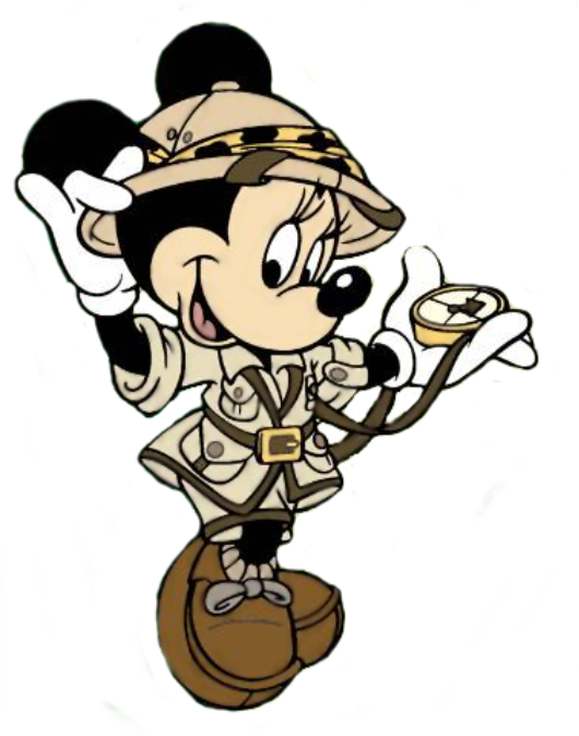 Safari Minnie Clipart Minnie Mouse Mickey Mouse Clip - Safari Minnie ...