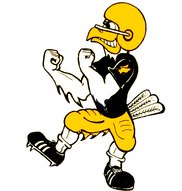 Inspired By The Iowa Versus Iowa State Football Game - Herky Cartoon ...