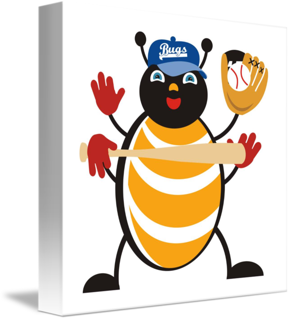 Baseball Bug By Evision Arts Clip Art Free Library - Baseball Bug - Png ...