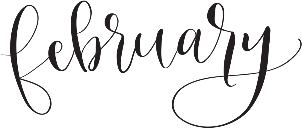 Download Fonts Haven Calligraphy Months Printablehaven - February ...