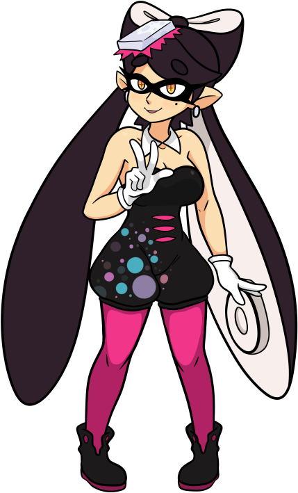Hair Bow Clipart - Splatoon Callie Png Transparent Png - Full Size ...