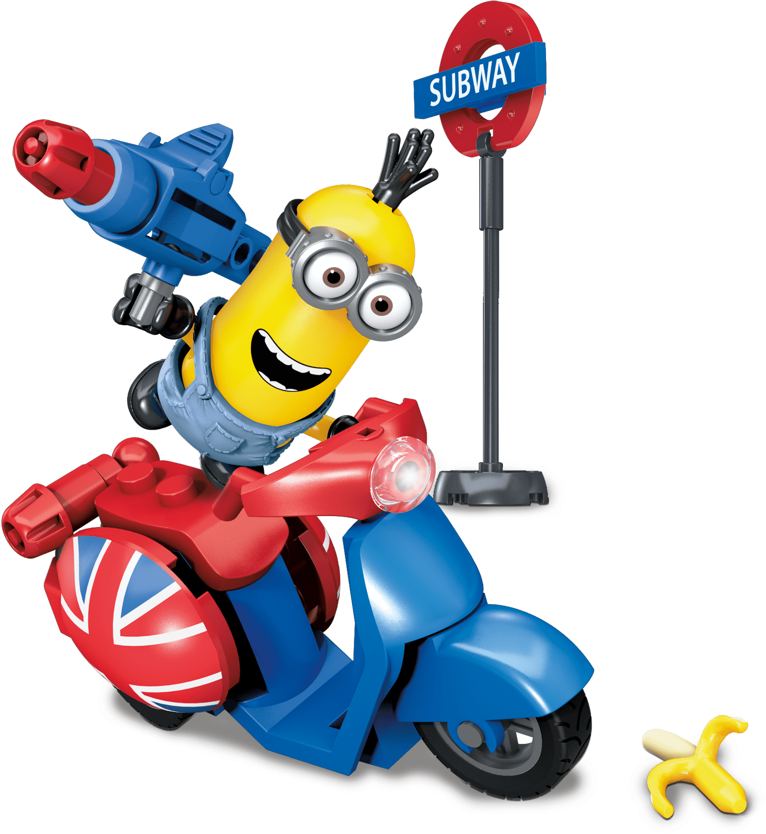 Three Buildable Kevin, Stuart And Bob Minion Character - Minions Mega ...