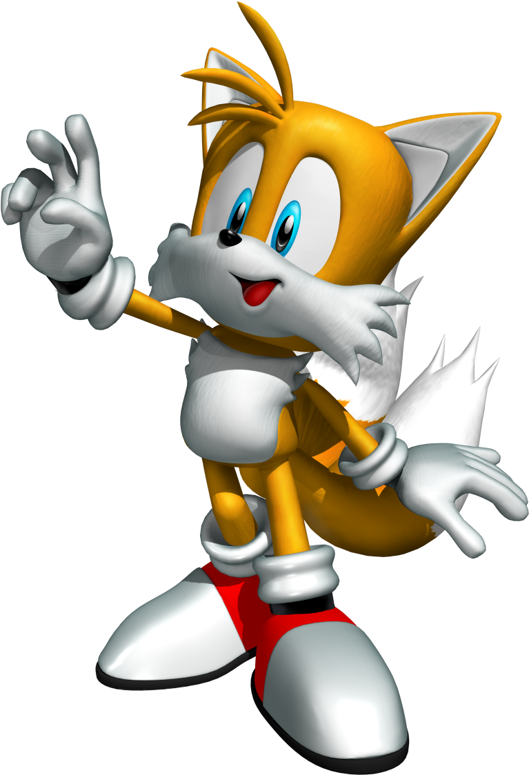 Tails The Fox Sonic Heroes Clipart - Full Size Clipart (#1519396 ...