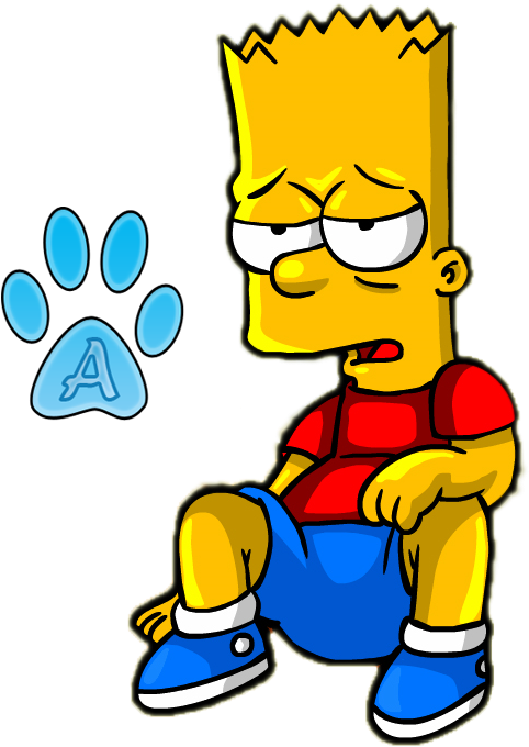 Download Bart Simpson Png - Bart Simpson Front Clipart (#1519432 ...
