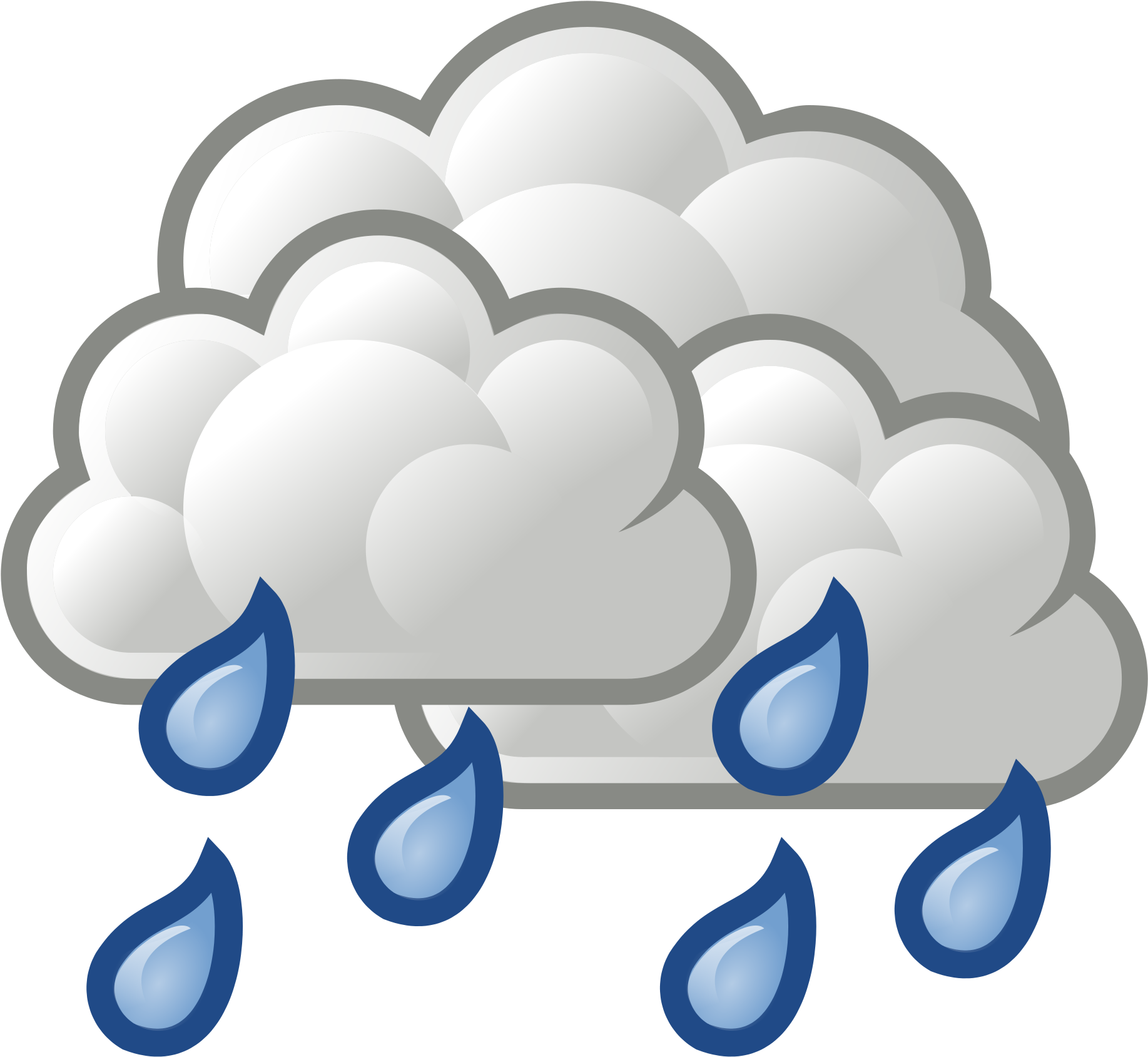 File - Weather - - Showers Weather Clipart - Full Size Clipart ...