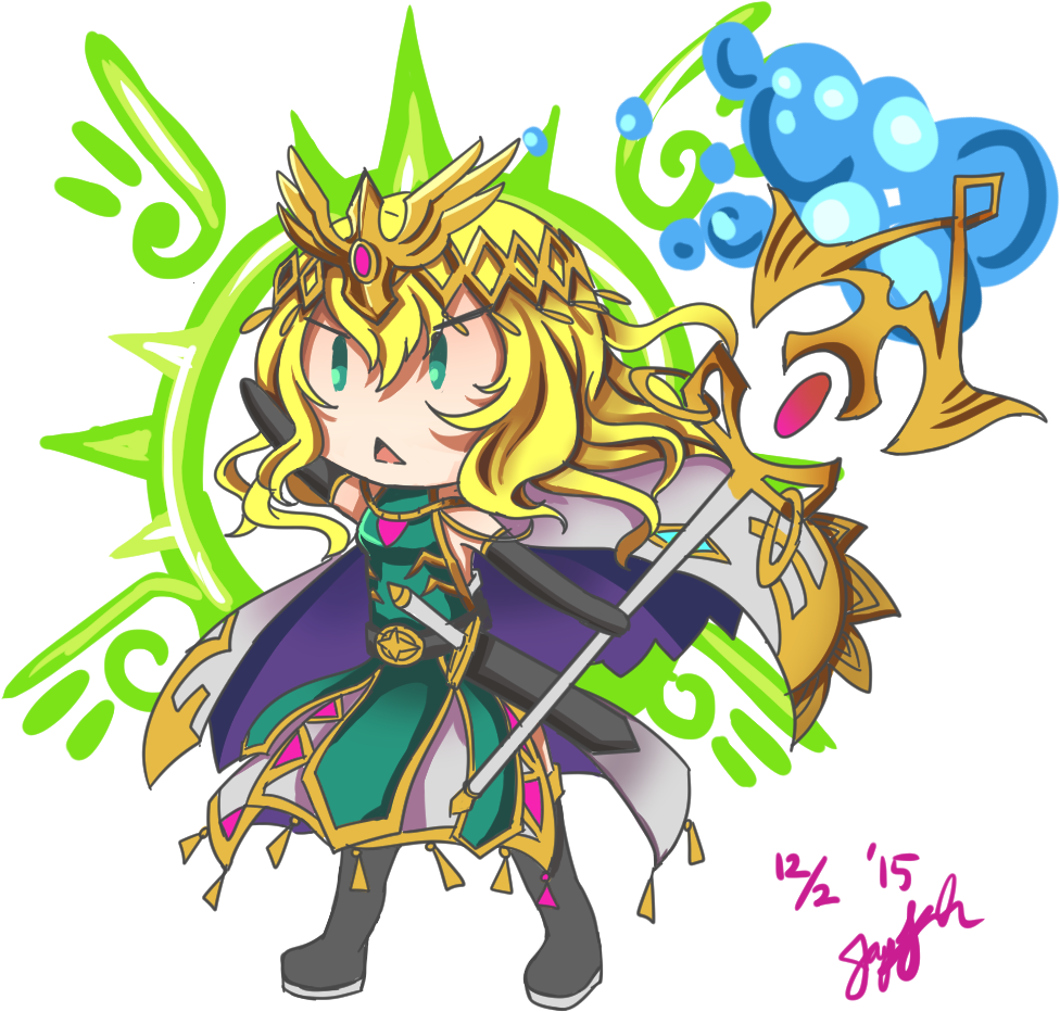 Bunch Of Brave Frontier Chibis For Commish - Brave Frontier Chibi ...