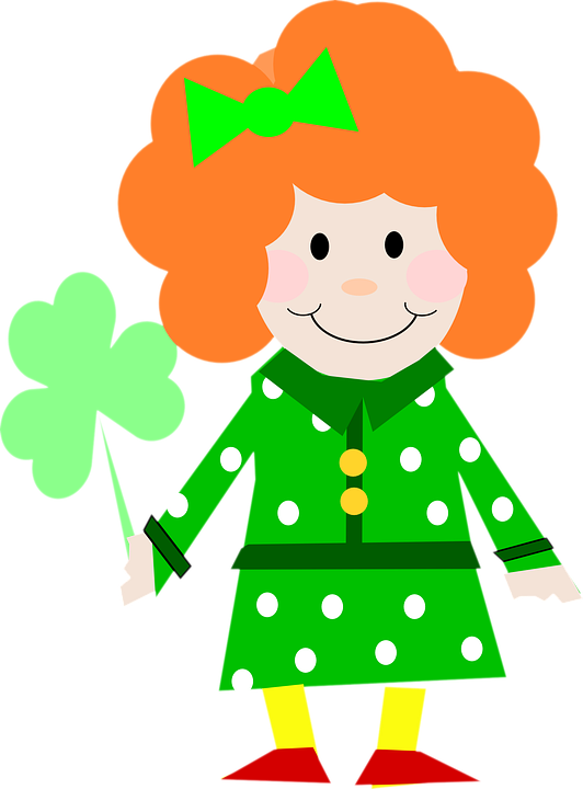 Girl Leprechaun Pictures 13, Buy Clip Art - St. Patrick's Day Tile ...