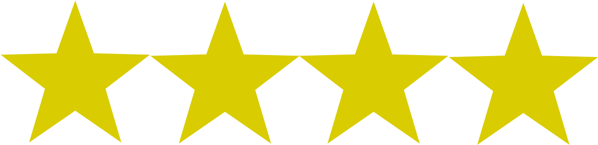 Fourstars - 4 Star Rating Clipart - Full Size Clipart (#1534208 ...