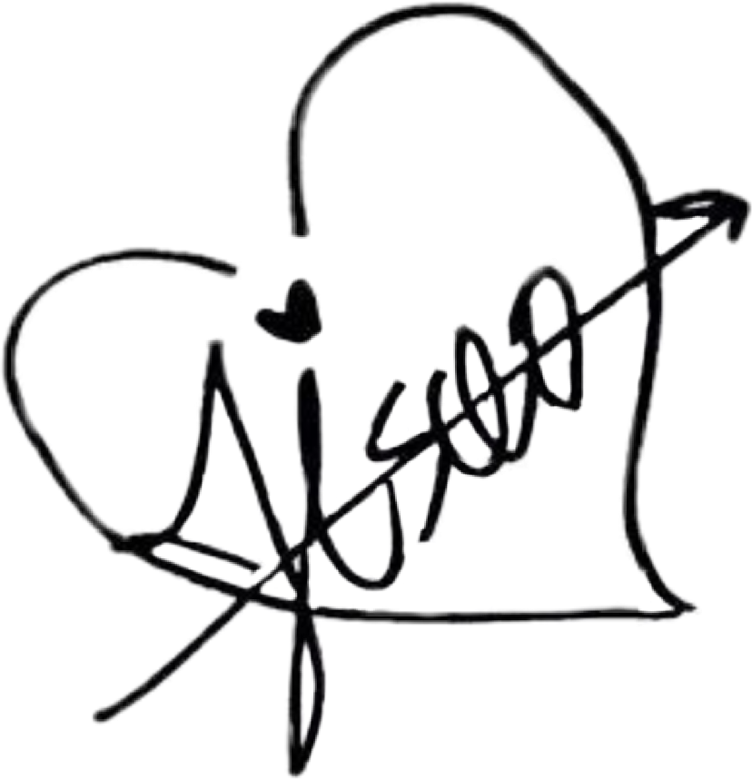 Jisoo Blackpink Kimjisoo Jichu Signature Autograph - Blackpink ...