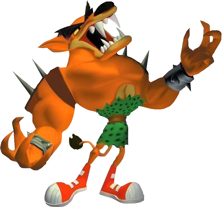 Tiny Clip Claw - Crash Bandicoot Tiny The Tiger - Png Download - Full ...