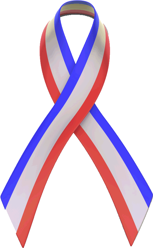 Red White And Blue Ribbon Clip Art - Png Download - Full Size Clipart ...