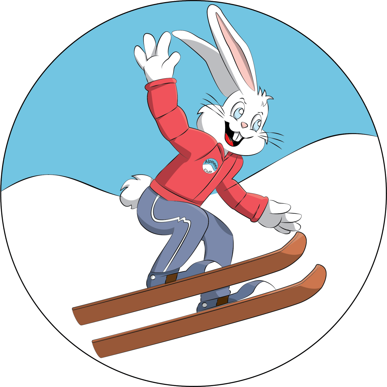 Sky Bunny Unless Otherwise Indicated, All Materials - Cartoon Clipart ...