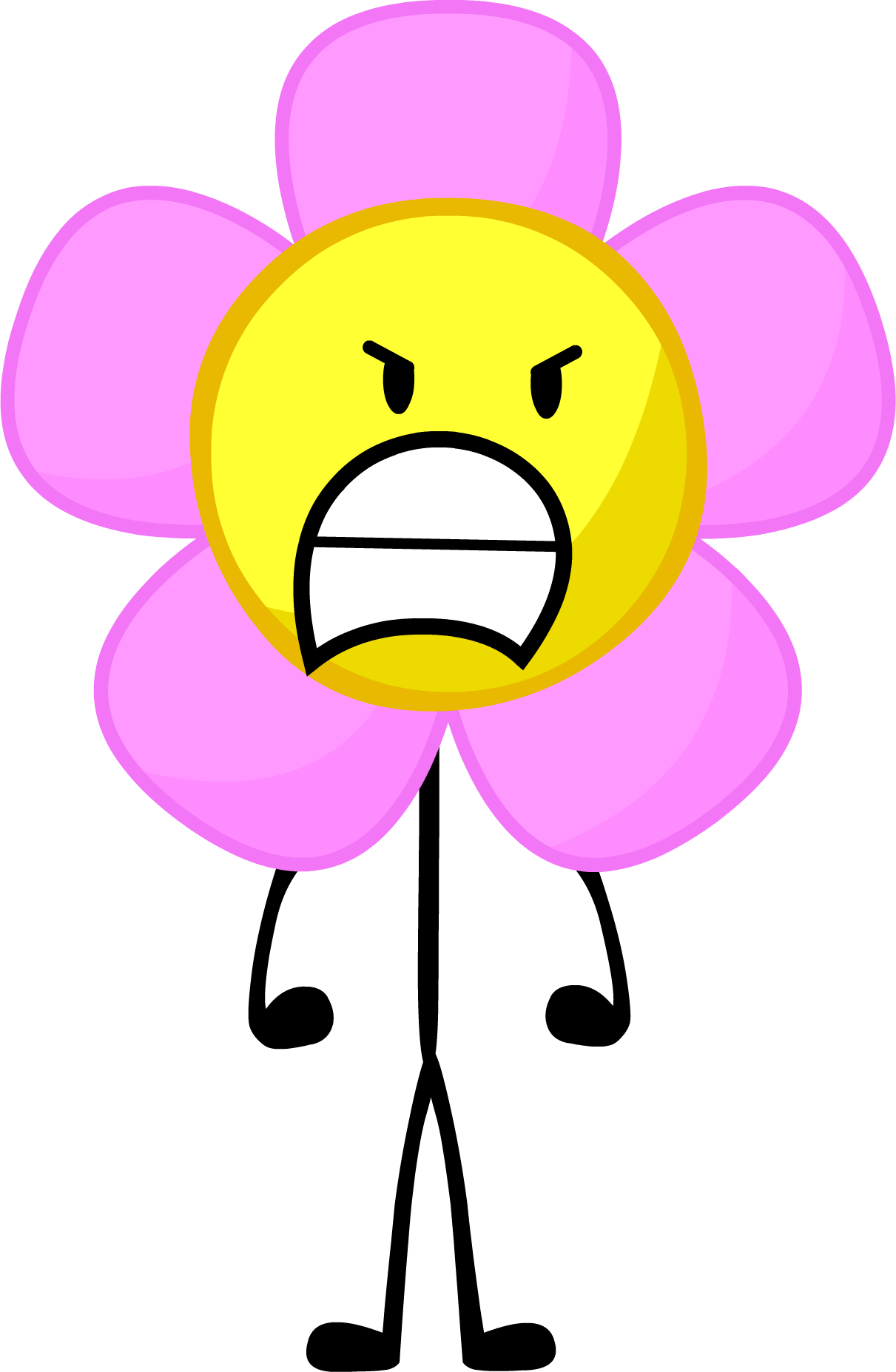 Eraser Clipart Fat - Flower Bfdi - Png Download - Full Size Clipart ...