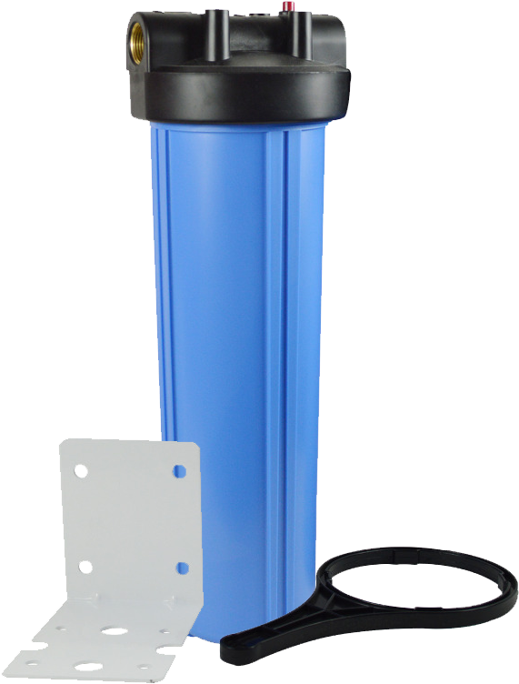 Big Blue Water Filter Transparent Background - Water Filter Housings ...