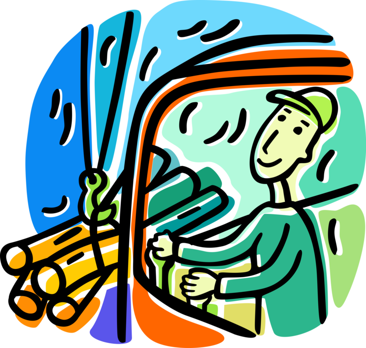 Download Vector Illustration Of Forestry And Logging And Wood ...