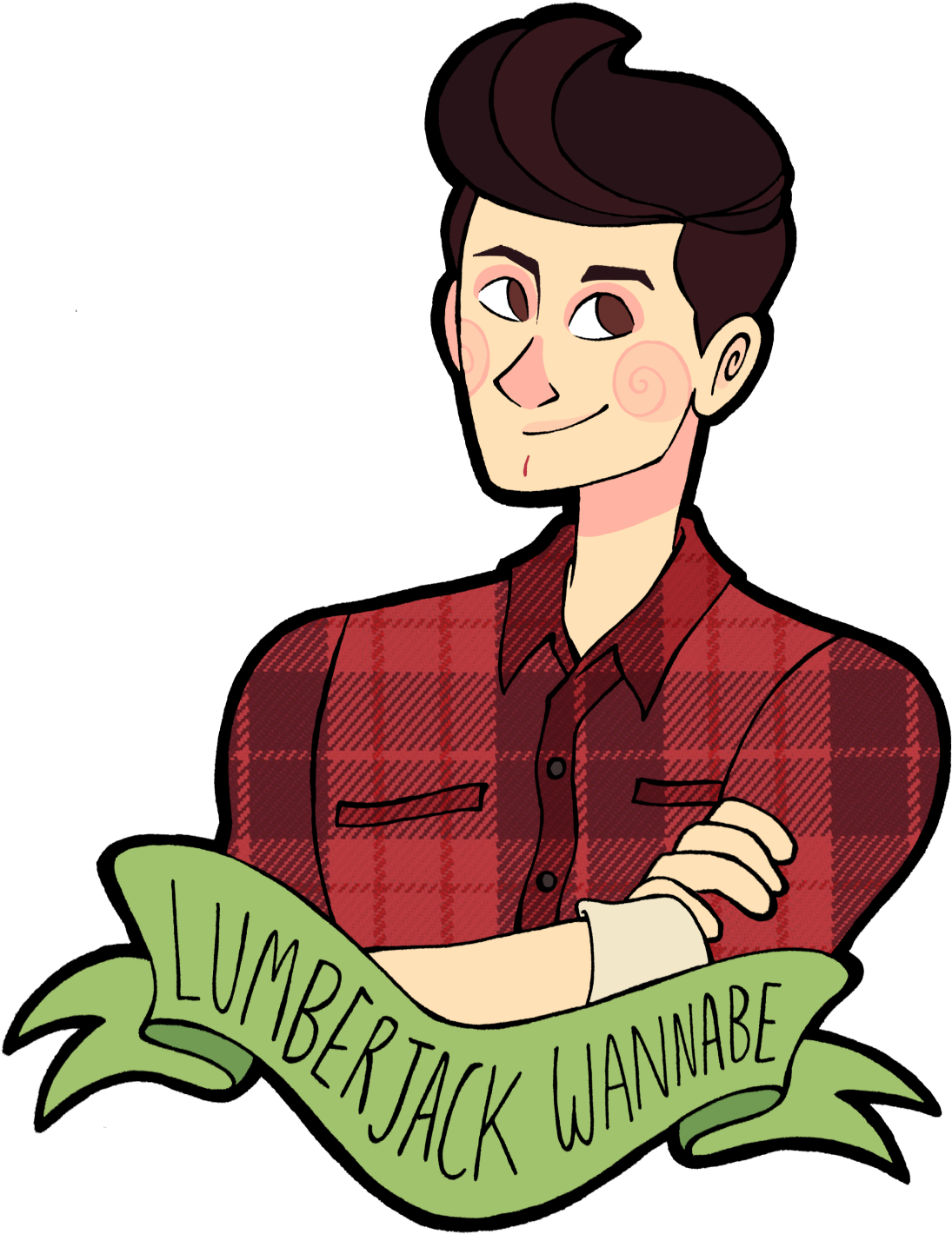 “lumberjack Wannabe ” Eh - Cartoon Clipart - Full Size Clipart ...