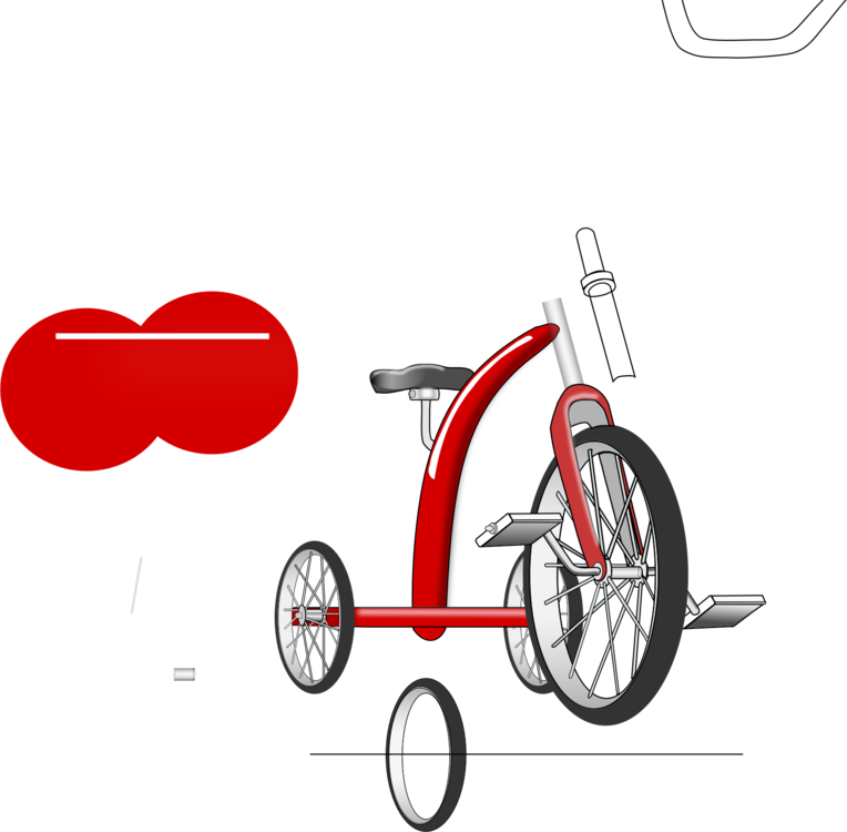 Download Sticker Tricycle Bicycle Decal Label - Tricycle Clipart ...