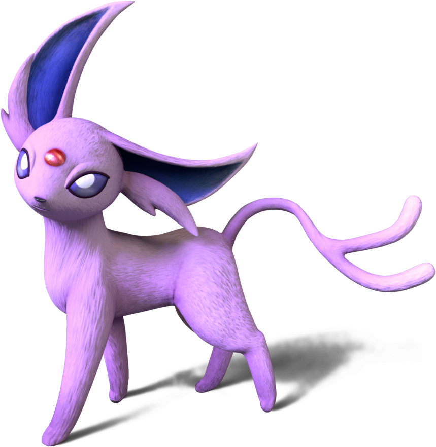 Download Pokken Tournament Espeon Png Clip Art Library - Espeon Mmd ...