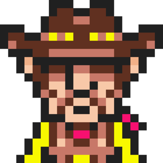 Cowboy Hat - Mother 3 Flint Sprite Clipart - Full Size Clipart ...