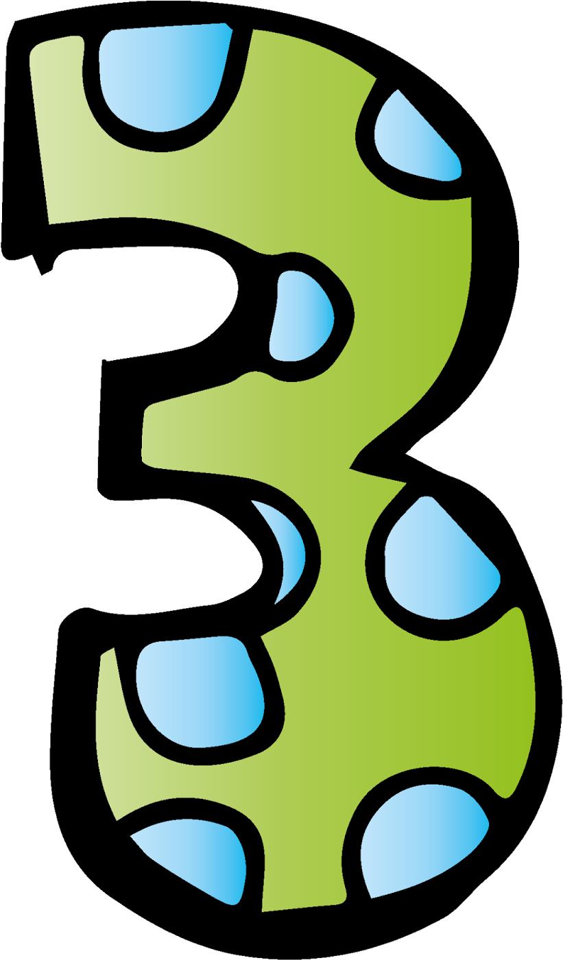 Numbers Clipart Creation - Melonheadz Numbers - Png Download - Full ...