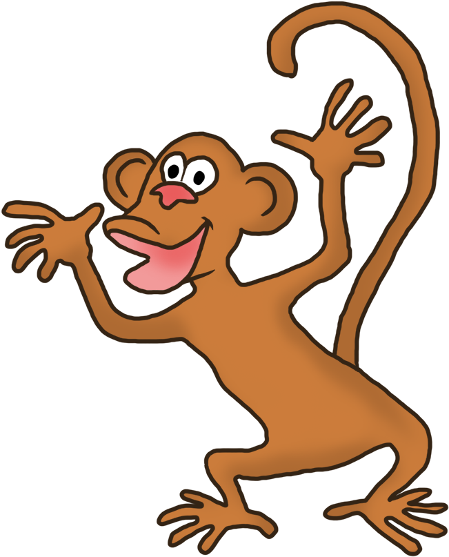 Download Huge Monkey Clipart - Transparent Background Monkey Gif ...