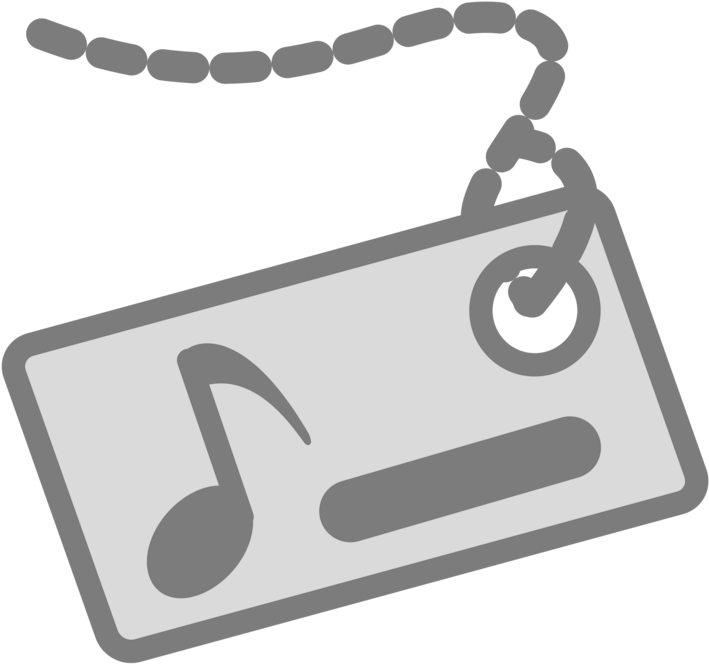 Music Download Identity Document Badge Name Tag - Etiquetas De Musica ...