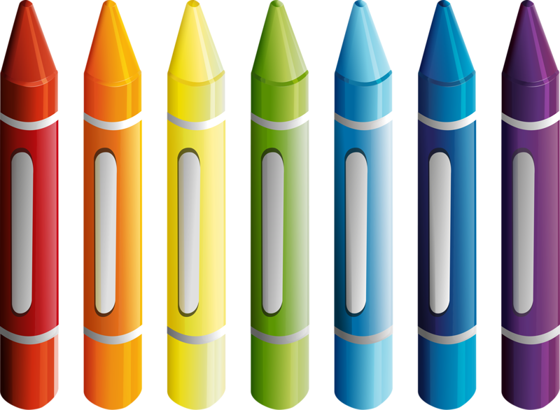 Яндекс - Фотки - Set Of Crayons Clipart - Full Size Clipart (#1603729 ...