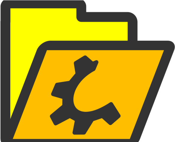 Neon Clipart Open - Symbole Dossier - Png Download - Full Size Clipart ...