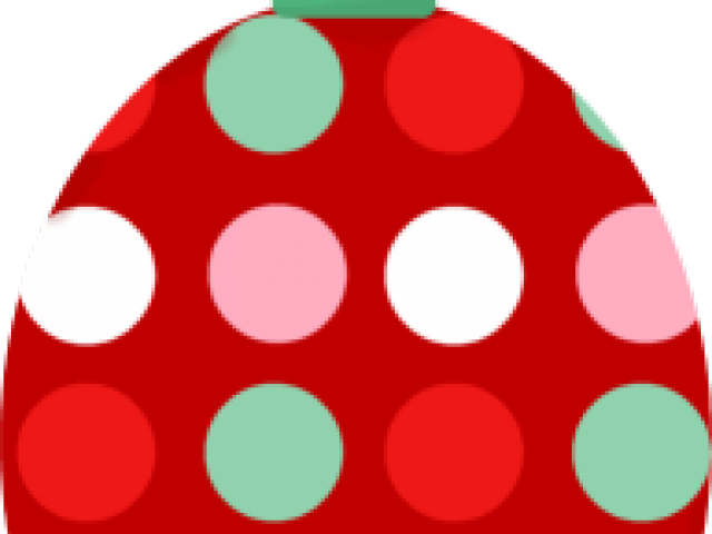 Christmas Ornament Clipart Polka Dot - Christmas Ornament Clip Art ...