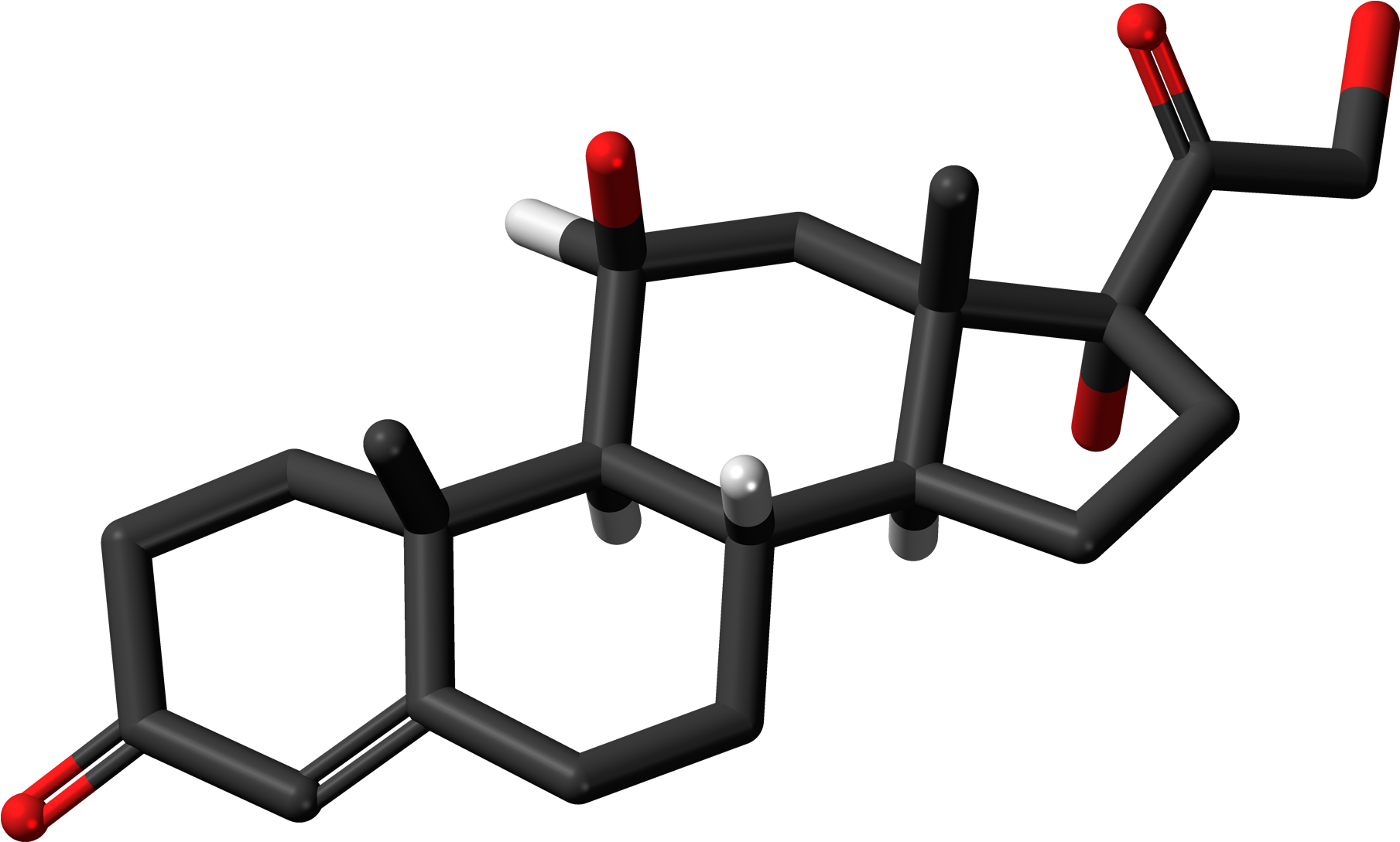 Cortisol 3d Skeletal Sticks - Steroid Clipart - Full Size Clipart ...