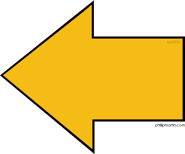 Yellow Arrow Yellow Arrow Transparent Background Clipart - Full Size ...