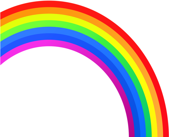 Rainbow Clipart Picture - Rainbow Clipart Transparent Background - Png ...