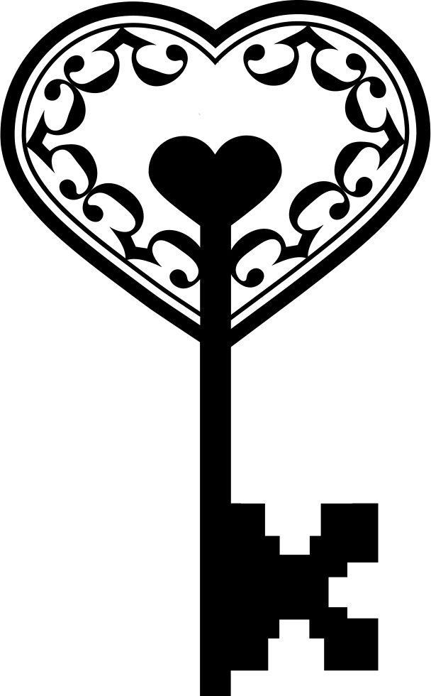 Heart Key Png Photo - Key Heart Png Clipart - Full Size Clipart ...