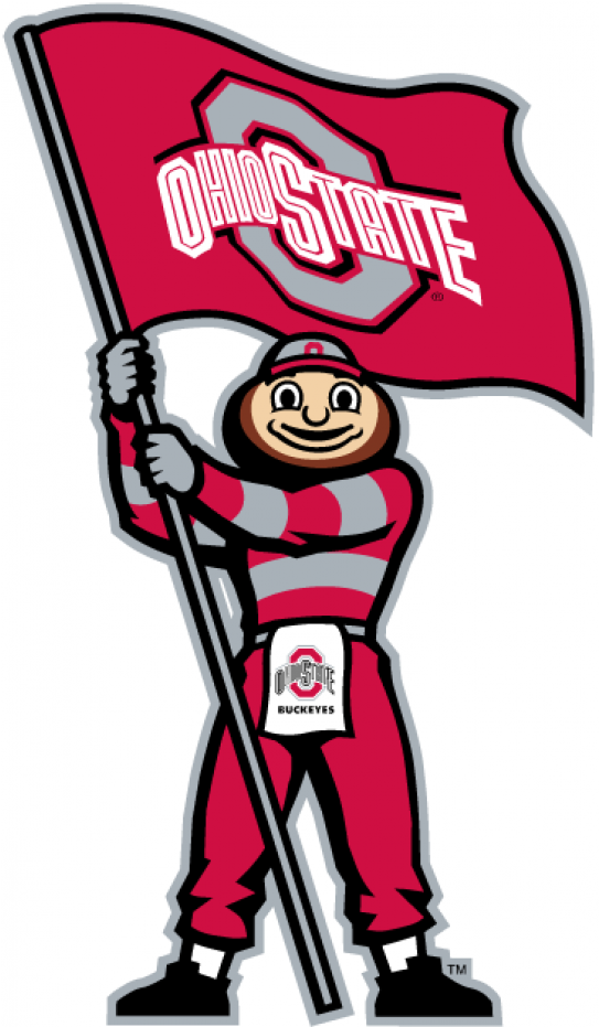 Ohio State Buckeyes Iron Ons - Ohio State Mascot Logo Clipart - Full ...