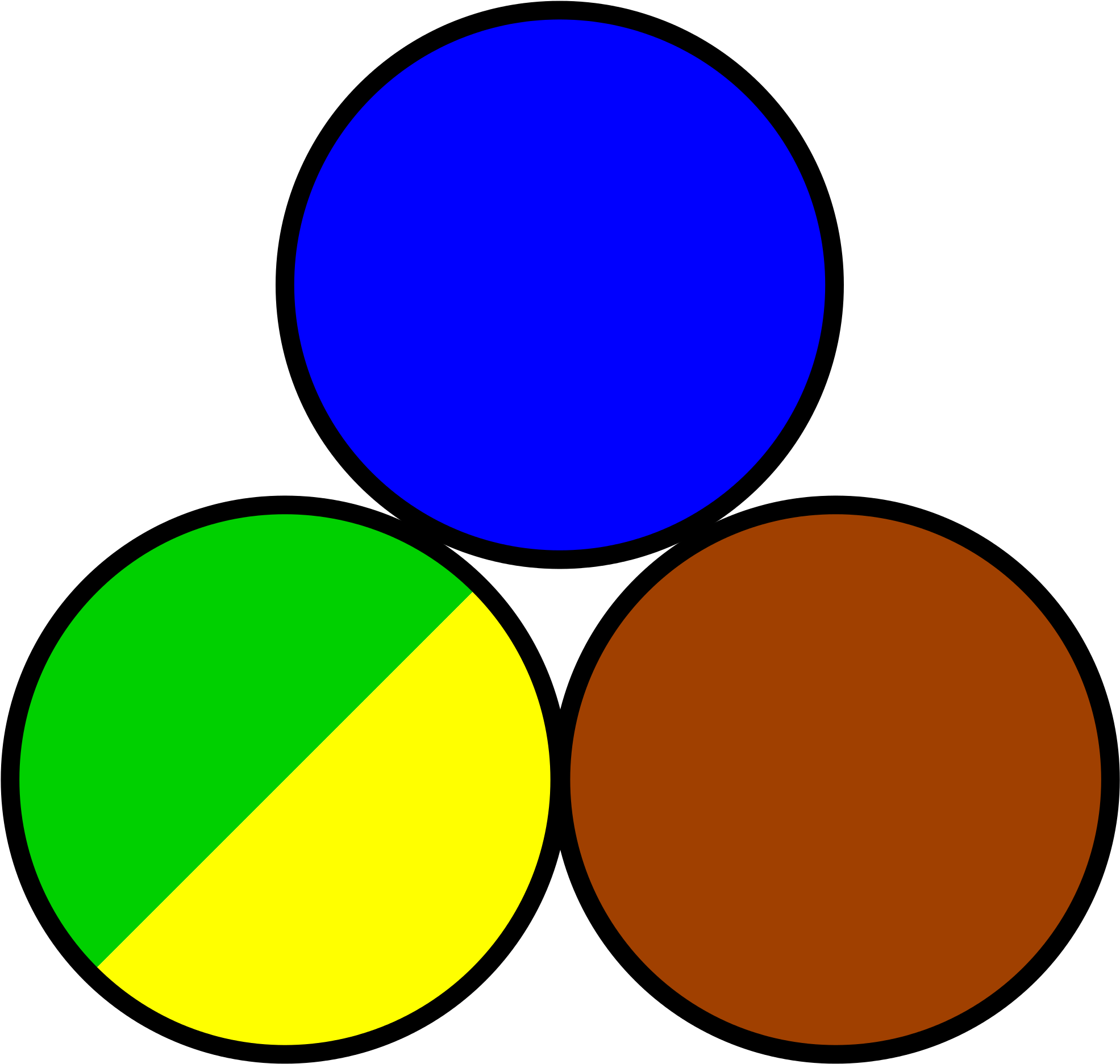 Open - Blue Green Yellow Brown Clipart - Full Size Clipart (#1631414 ...