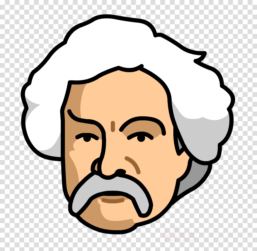 Mark Twain Clip Art Clipart Mark Twain The Adventures - Dibujo De Mark ...