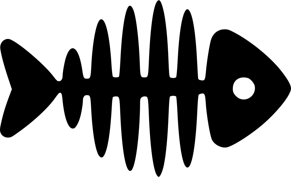 Download Fishbone Comments - Fish Bone Png Clipart (#1646728) - PinClipart