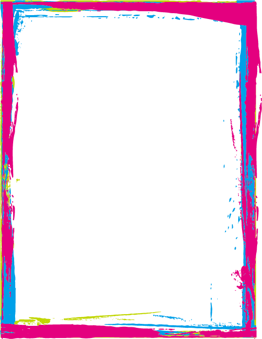 Clip Art Colorful Borders - Free Clip Art Borders - Png Download - Full ...