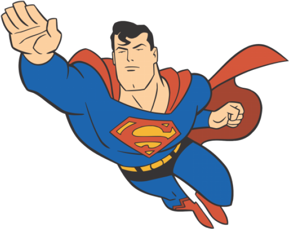 Superman Clipart Brave Man - Superman Cartoon - Png Download - Full ...