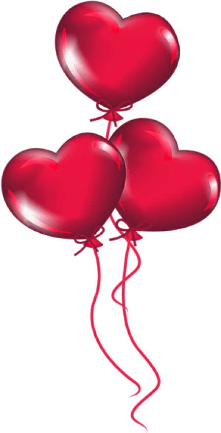 Free Png Transparent Heart Balloons Png Images Transparent - Heart ...