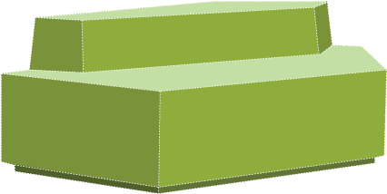 Purple Clipart Pentagon - Loveseat - Png Download - Full Size Clipart ...