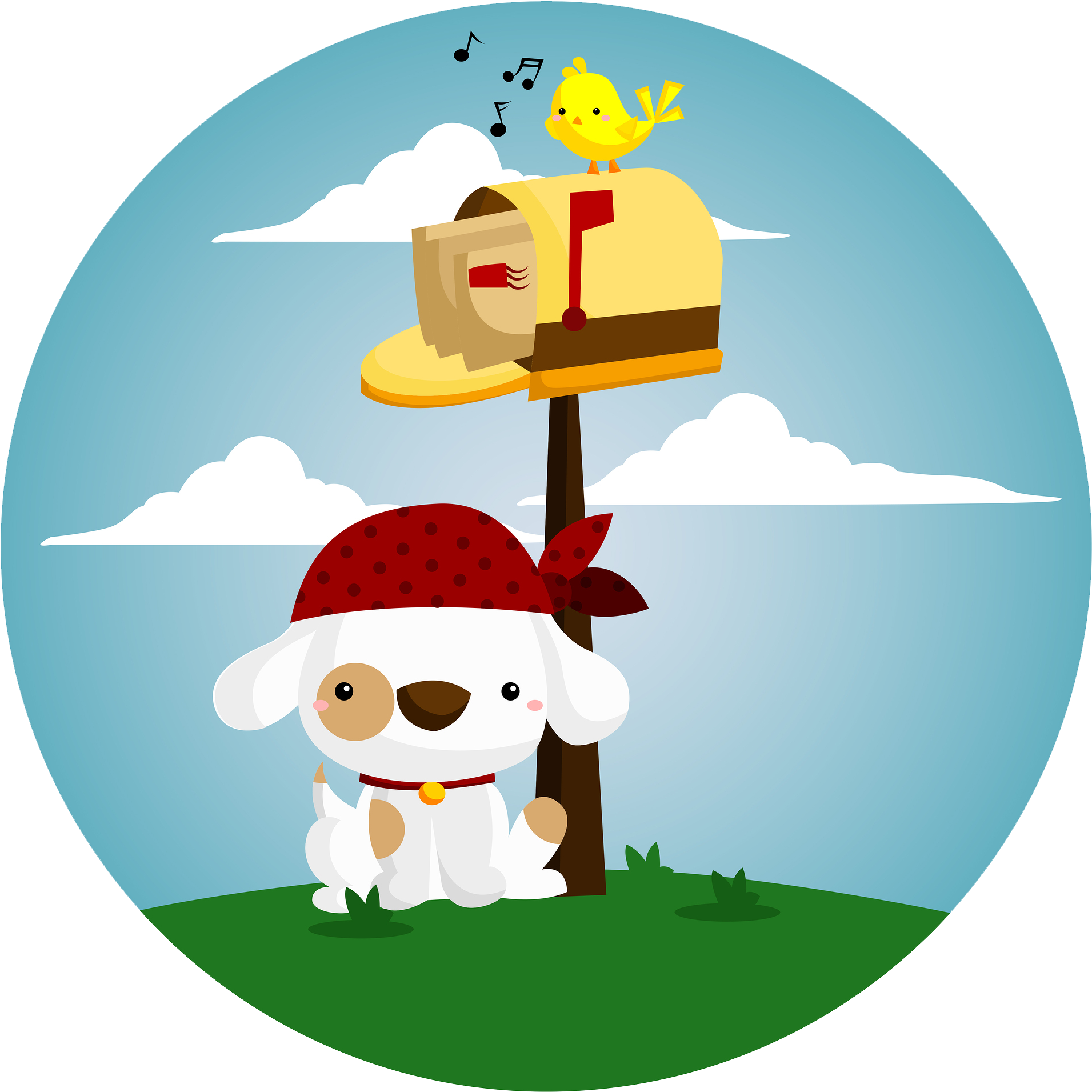 Contact Me - Dog Clipart - Full Size Clipart (#1658725) - PinClipart