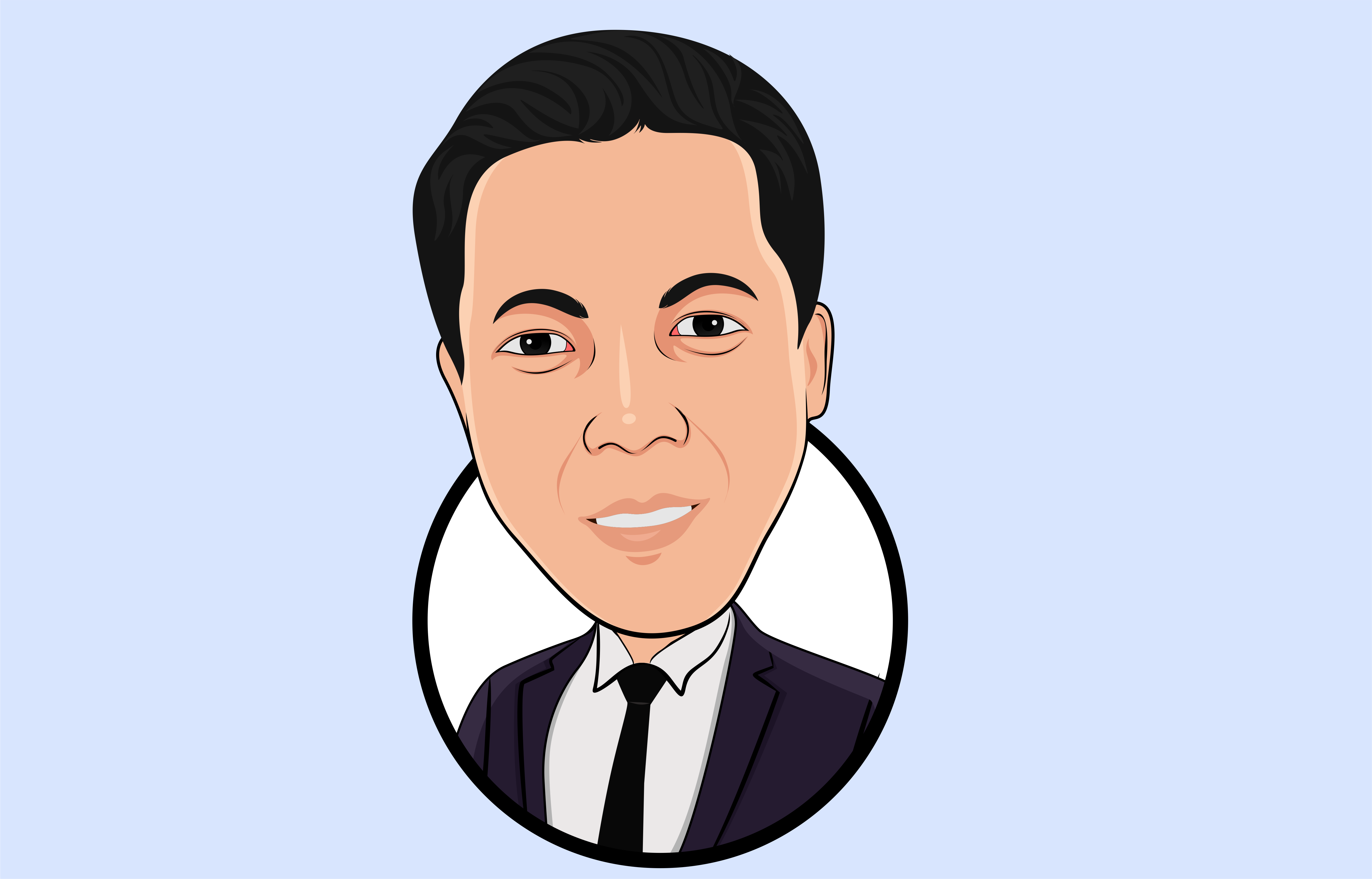 Edward M - Yang - Cartoon Clipart - Full Size Clipart (#1660791 ...