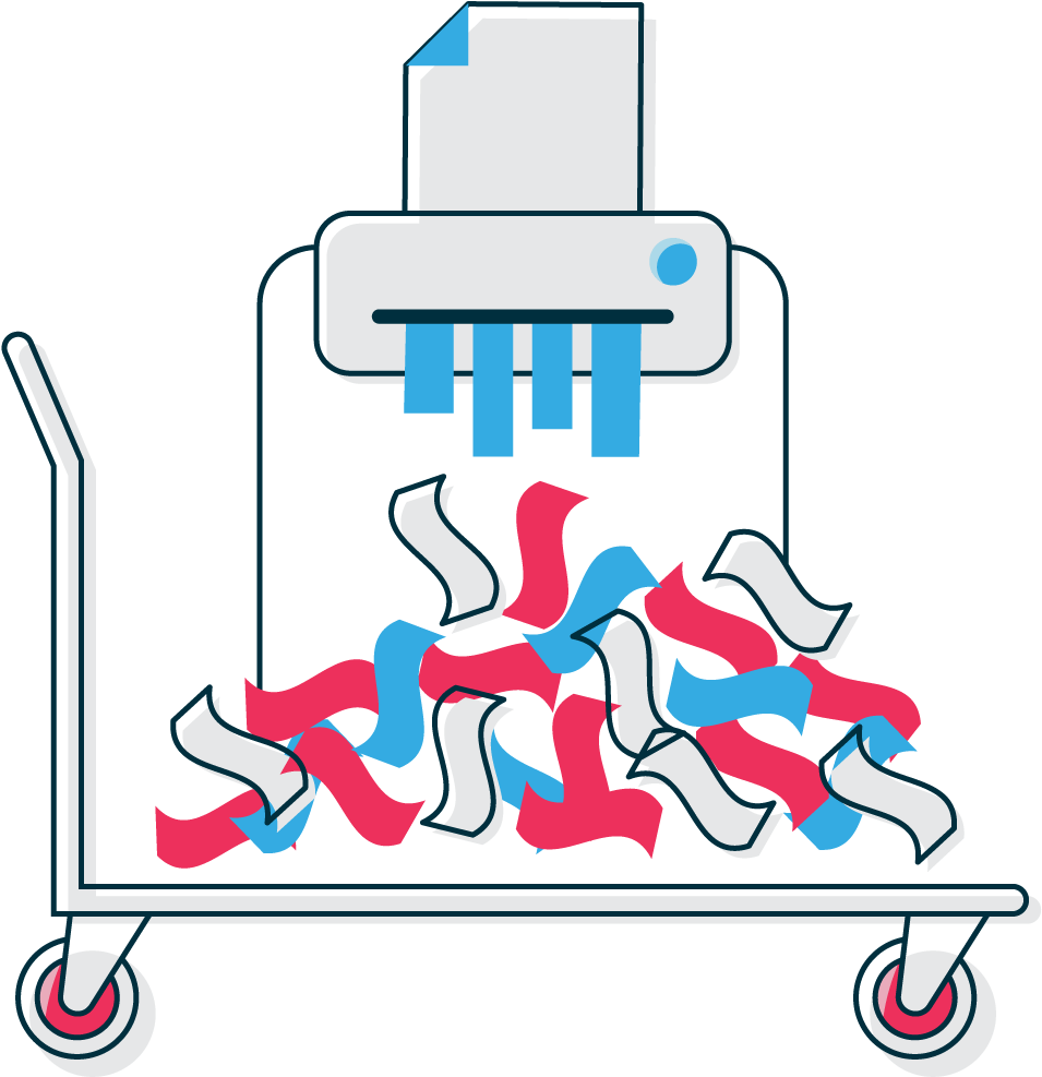 Secure Shredding & Destruction Clipart - Full Size Clipart (#1664107 ...