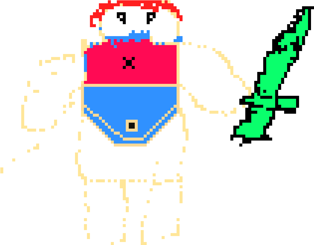 Download Finn The Fat Man Boss V5 - Pixel Art Clipart (#1667286 ...