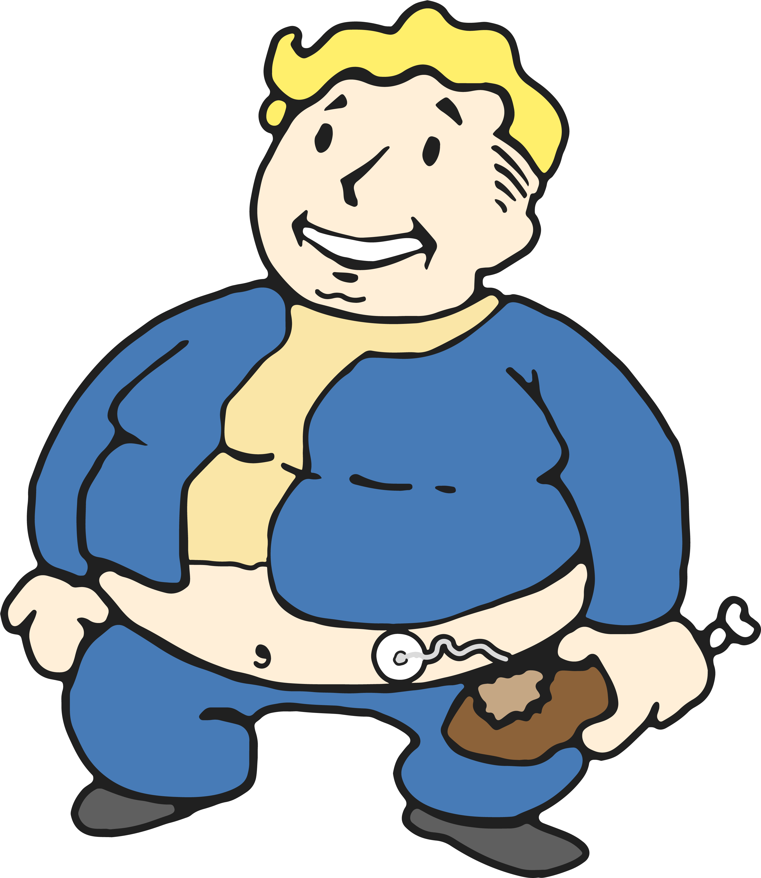 Download Fatman - Fallout 4 Vault Boy - 24 X 36 Inches Maxi Poster ...