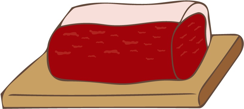 Download Block Meat - Illustration Clipart (#1682052) - PinClipart